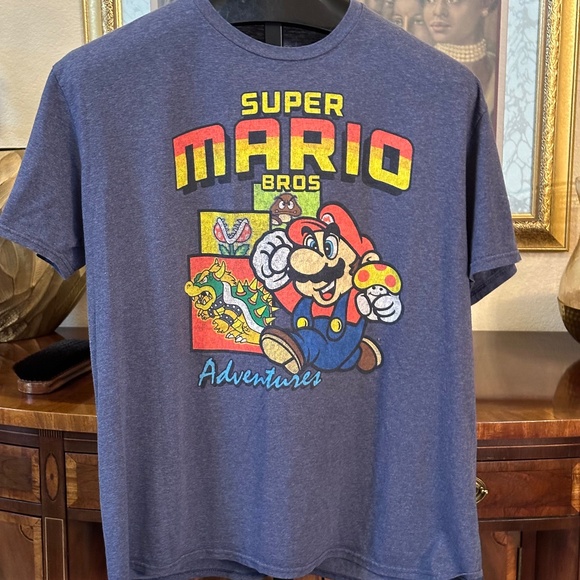 Super Mario Bros | Shirts | Super Mario Bros Vintage T Shirt | Poshmark